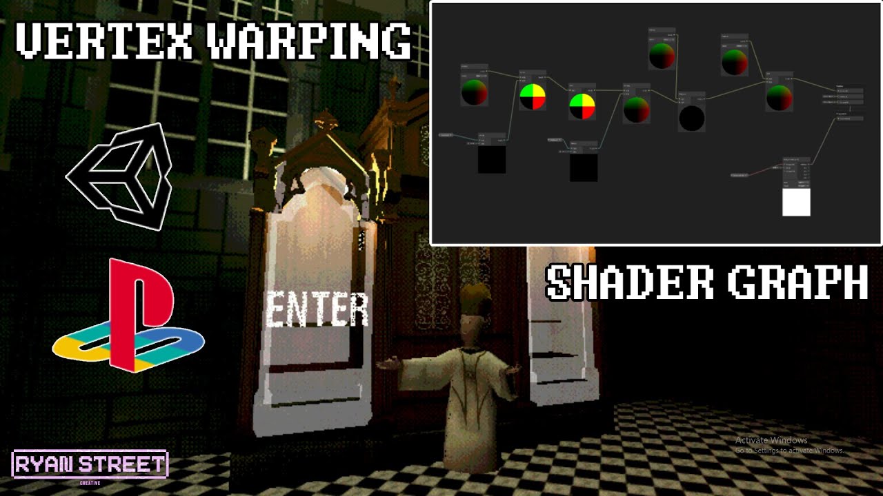 PS1 Vertex Warping - Unity Shader graph tutorial - YouTube