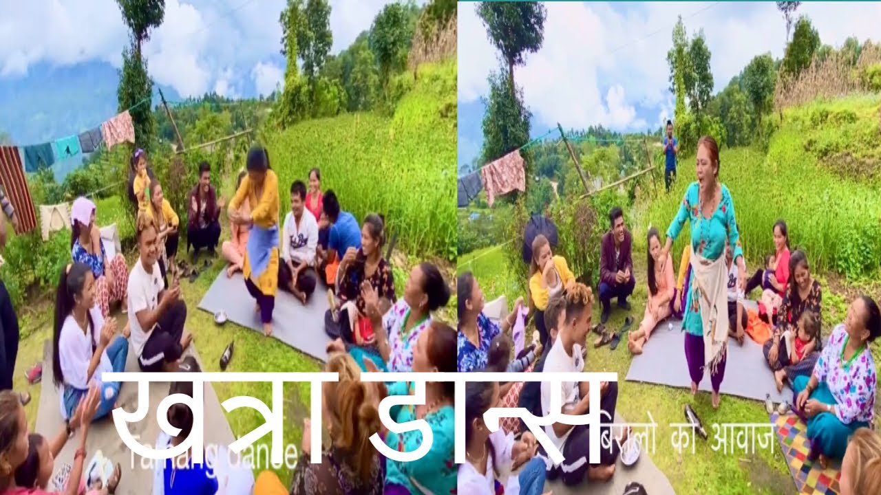 khatra dance .okhreni entertainment celebrating dashin with family ...