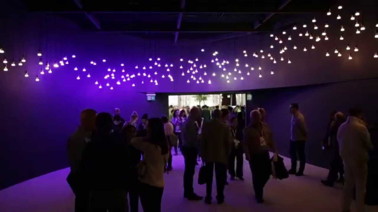 Why the future of lighting involves glowing ceilings and carpets - YouTube