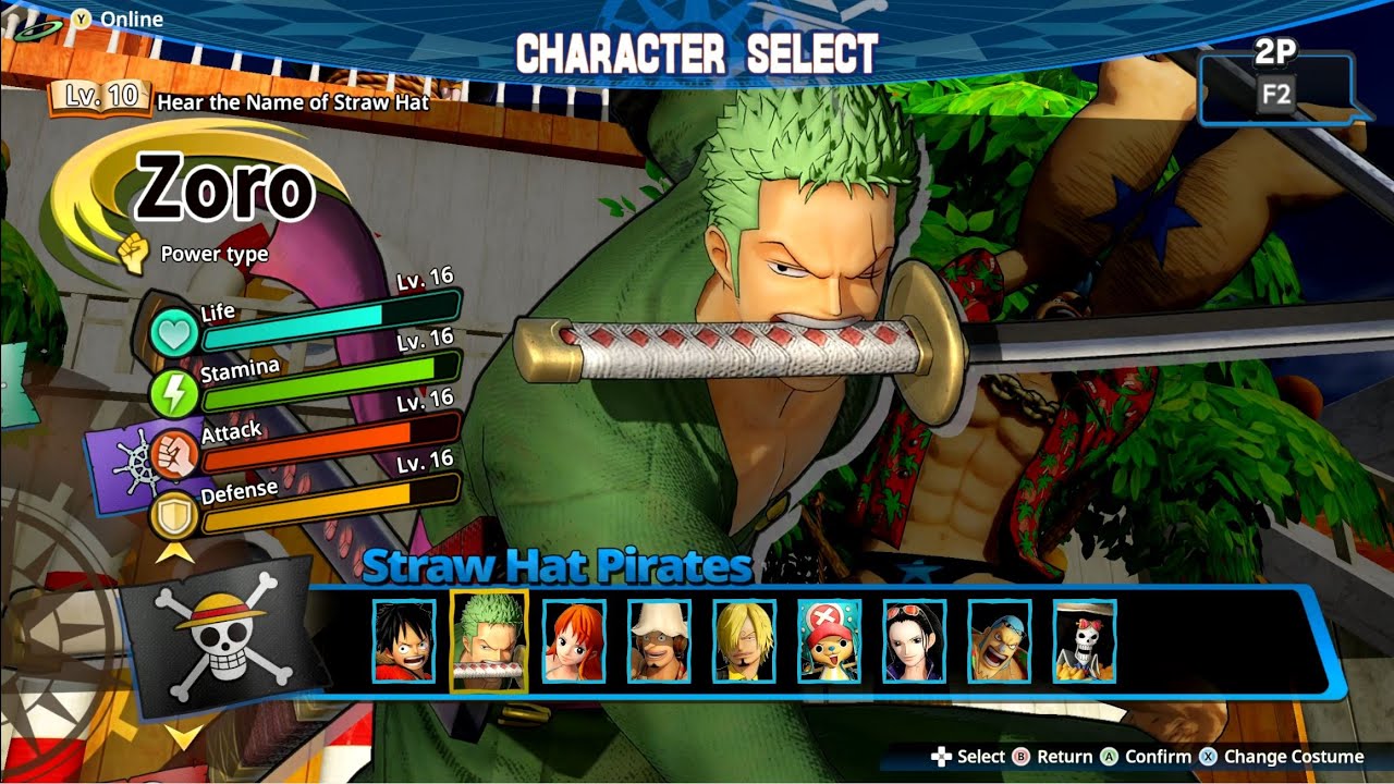 OPPW4 Zoro, Gameplay (Treasure Mode, Various Maps) - YouTube