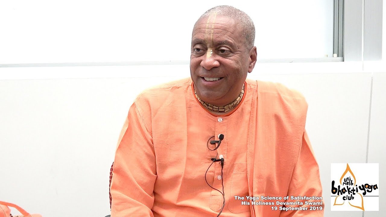 The Yoga Science of Satisfaction - HH Devamrita Swami - YouTube