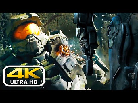 Master Chief Death Scene 4K/60FPS ULTRA HD Halo Cinematic Movie - YouTube