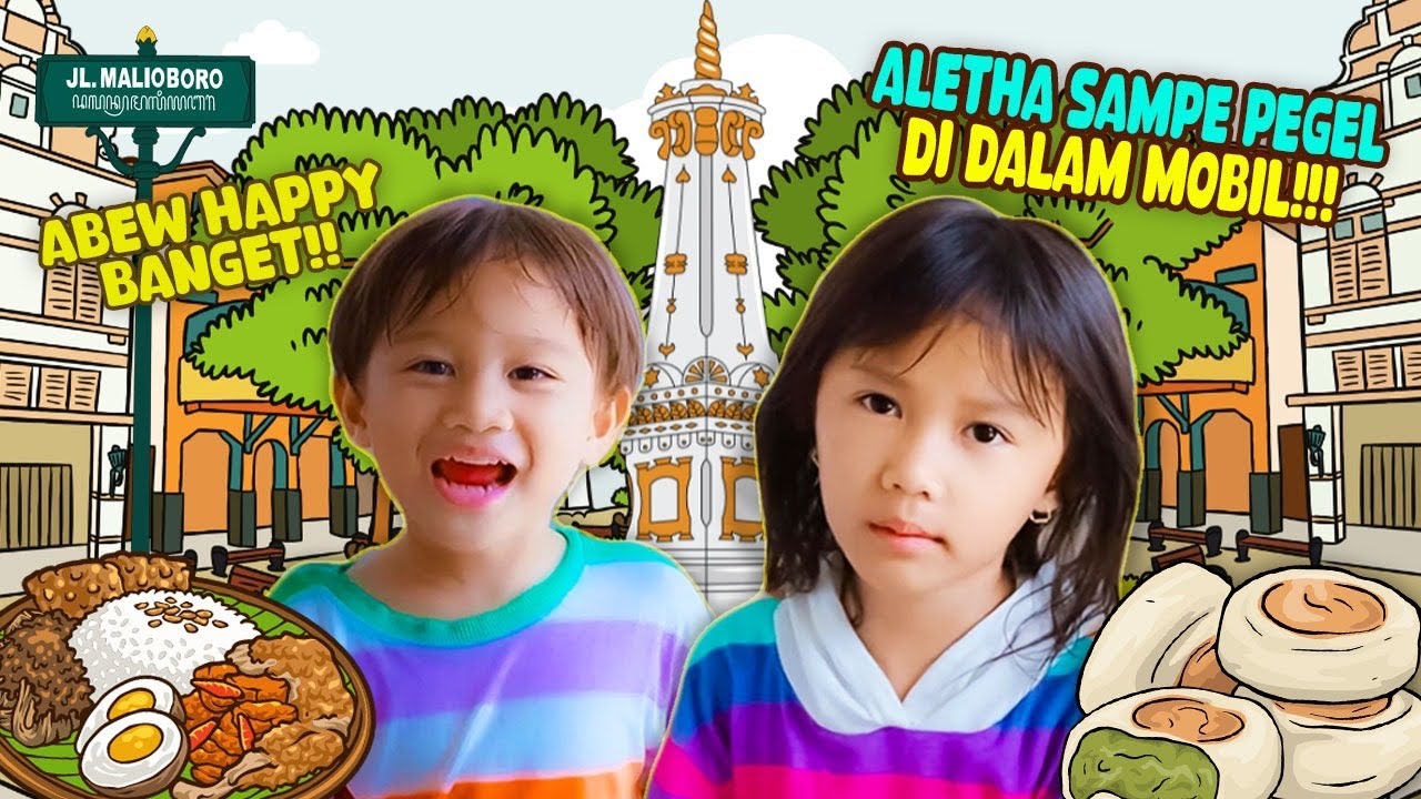 VLOG 1 JAM ALETHA ABEW JAKARTA - JOGJA - YouTube