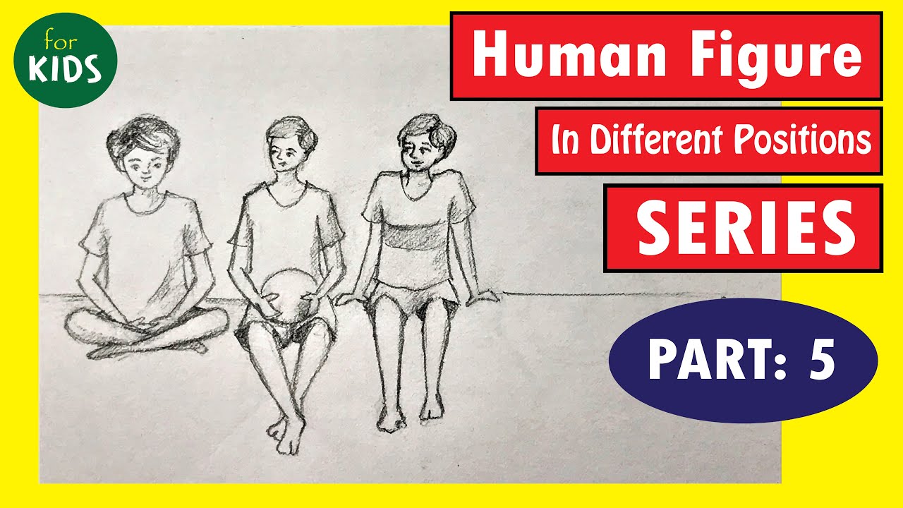 HUMAN FIGURE drawing for BEGINNERS // HOW TO DRAW Human // Easy Drawing ...