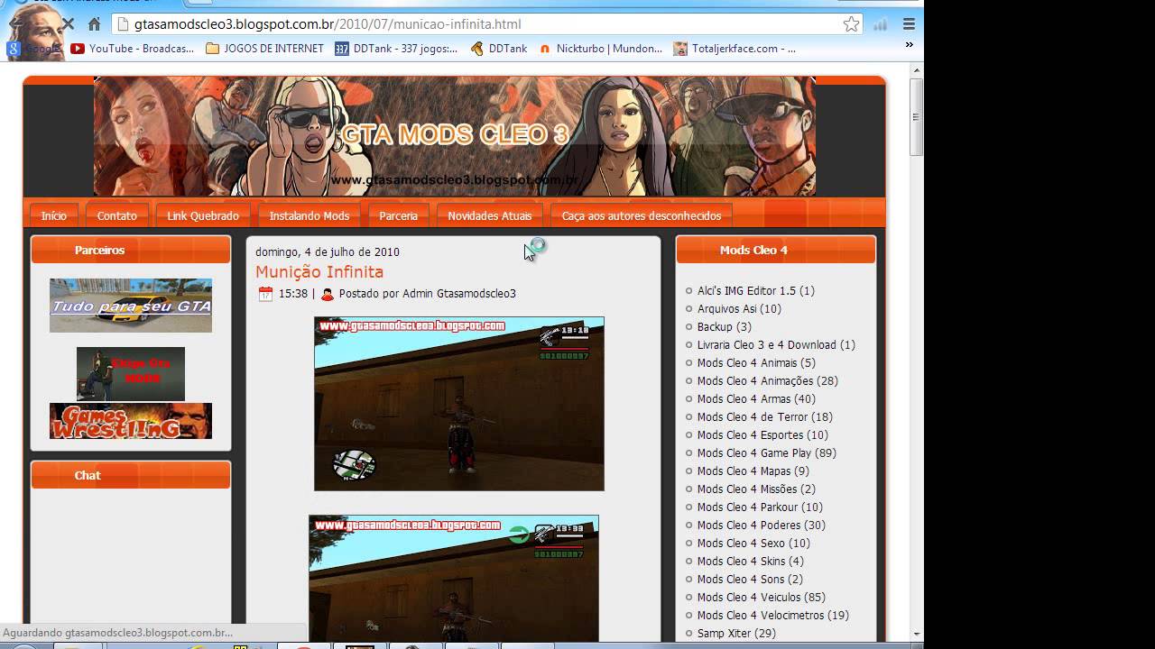 Como colocar Hack no GTA San Andreas SAMP - YouTube