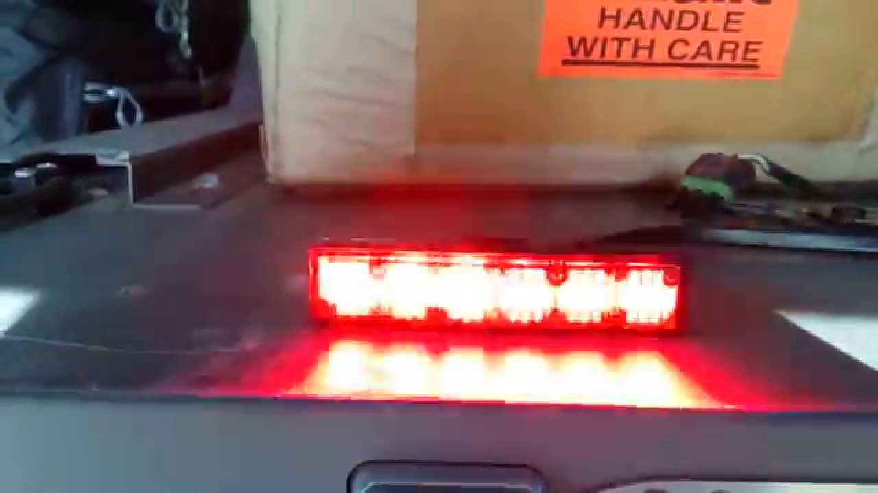 SoundOff Signal GHOST LED - YouTube