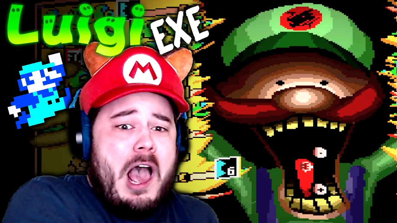 LUIGI.EXE IS HAUNTING MY NIGHTMARES!! | TOO LATE.EXE (Super Mario Bros ...