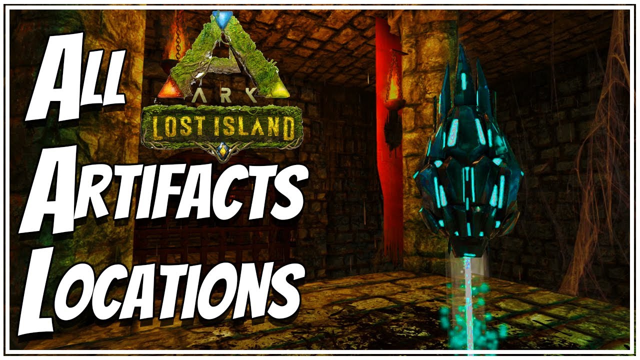 All Artifacts Locations In Ark Lost Island - YouTube