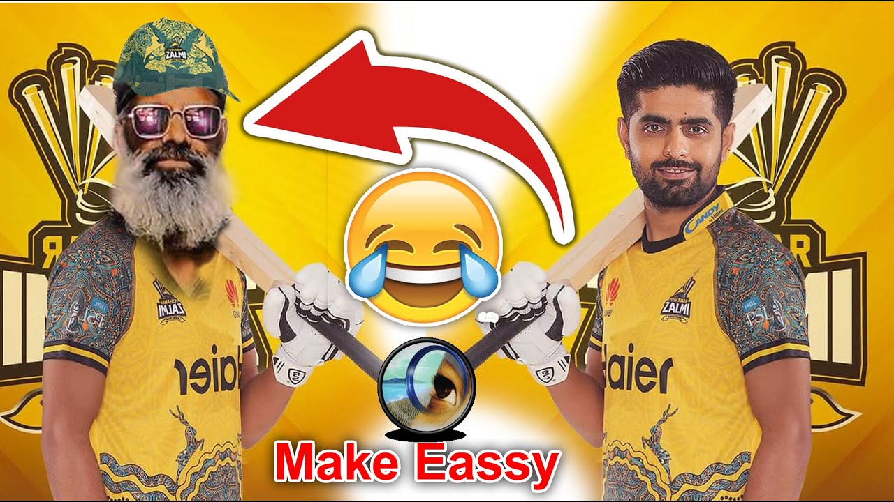 How to make a funny photo Editing in Photoshop - YouTube