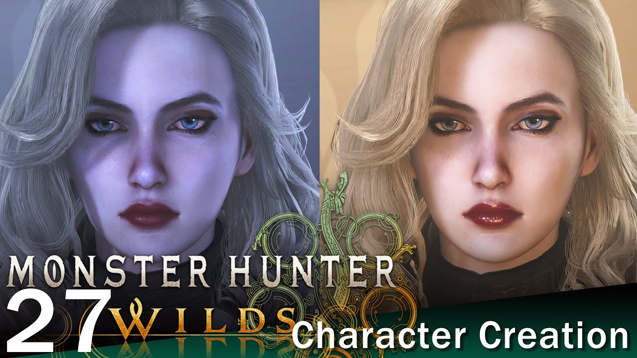 Monster Hunter Wilds | Character Creation sliders-27|モンハンワイルズ |キャラメイク ...