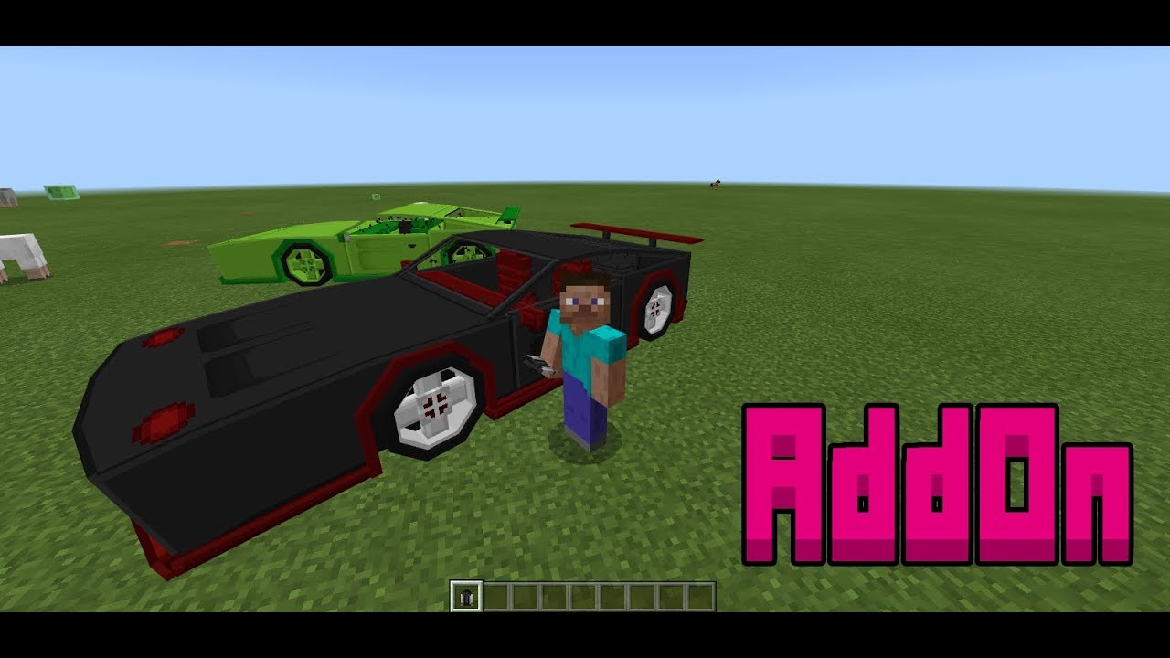 AddOn Minecraft Bedrock - Minecraft Style: Aston Martin One Car - YouTube