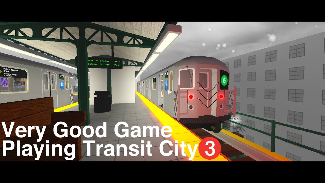 Playing Transit City 3's New Update (Transit City 3 Roblox) - YouTube