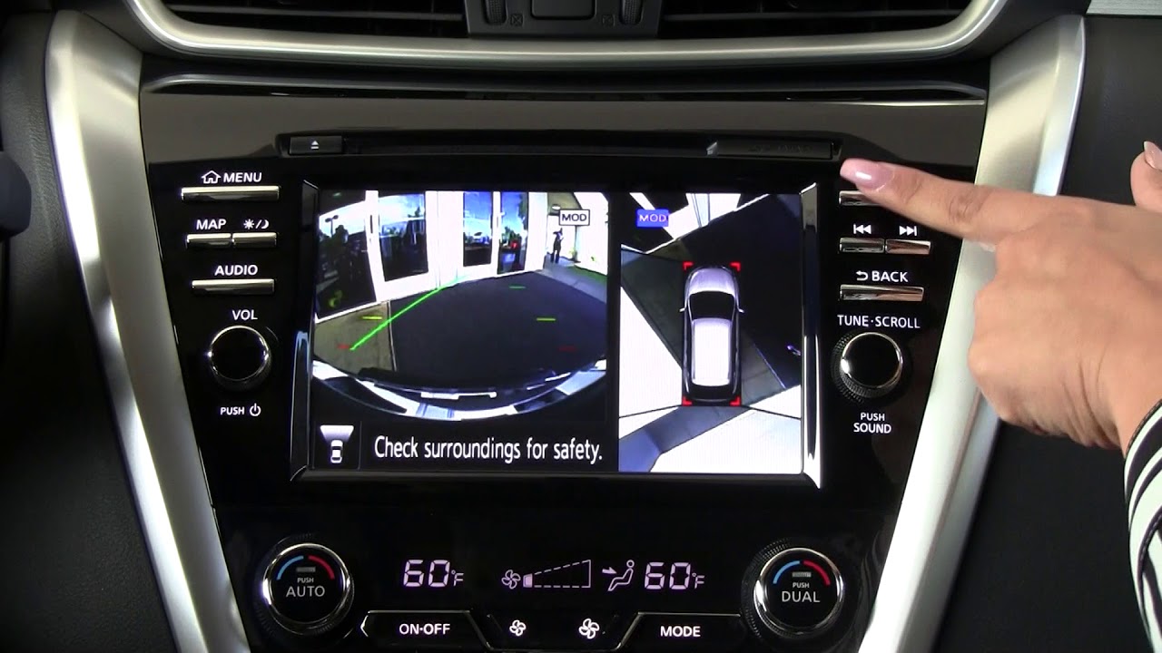 Nissan 360 Around View Monitor System - Future Nissan of Folsom - YouTube