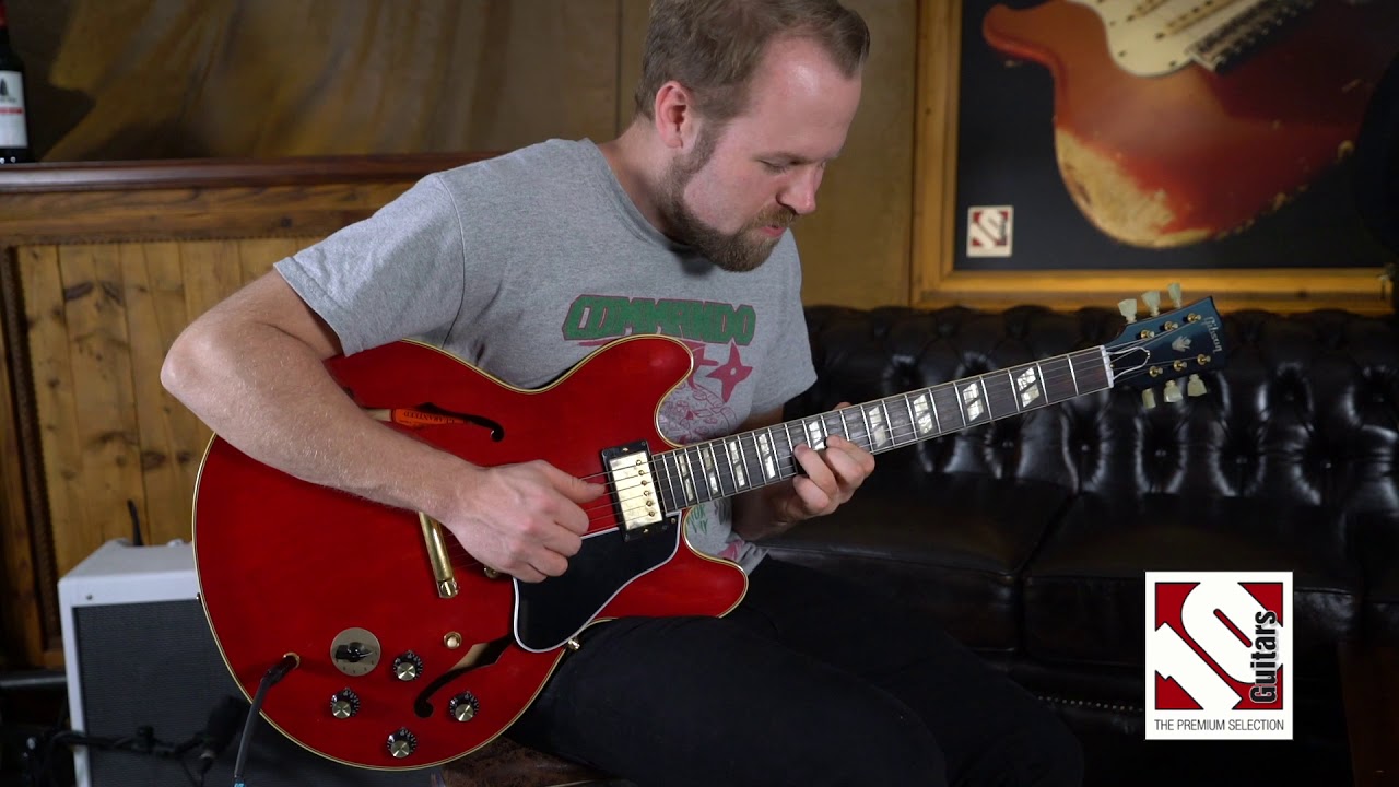 2015 Gibson ES-345 V.O.S. 1964 Custom Shop - YouTube