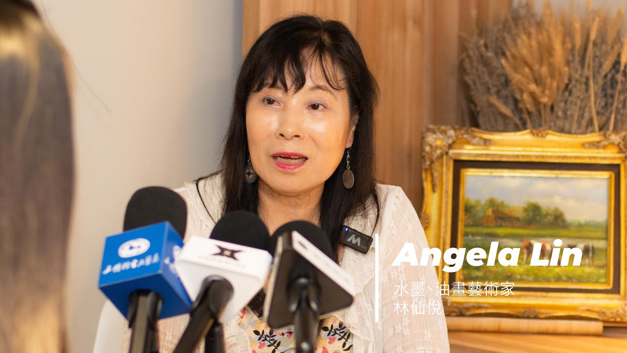 米蘭都會博覽會展前採訪 - 林仙悅 | Expo Metro Milan Artist Interview - Angela Lin | 嵩嶋画廊 - YouTube