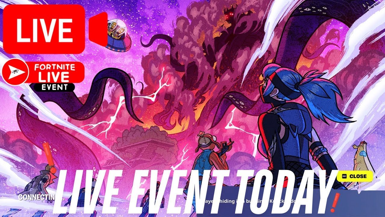 LIVE EVENT TODAY!!!!!!!! (Fortnite live) - YouTube