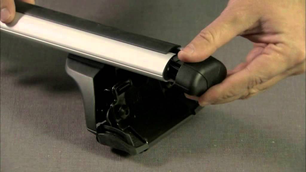 04 Thule Rapid System 753 integrierte Dachreling - YouTube