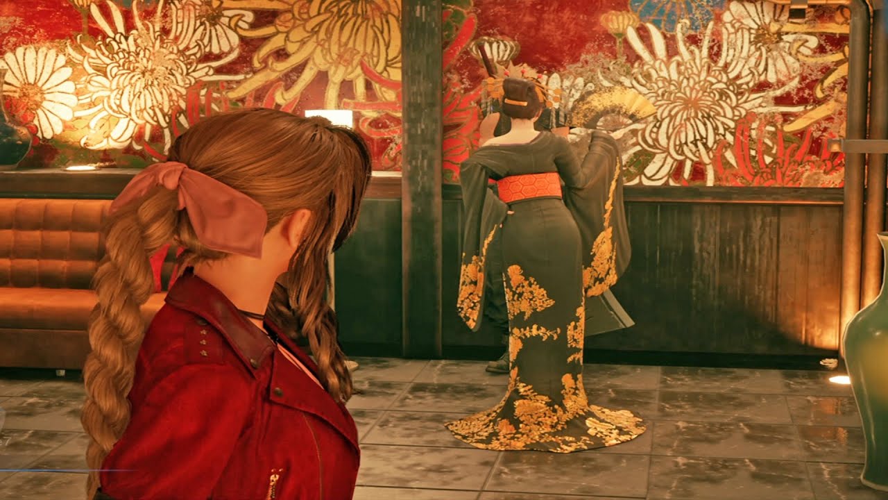 Final Fantasy VII Remake - Meeting Madam M. - Cloud gets the Poor man ...