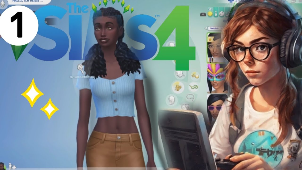 Mein ERSTES MAL SIMS 4 😱 - YouTube