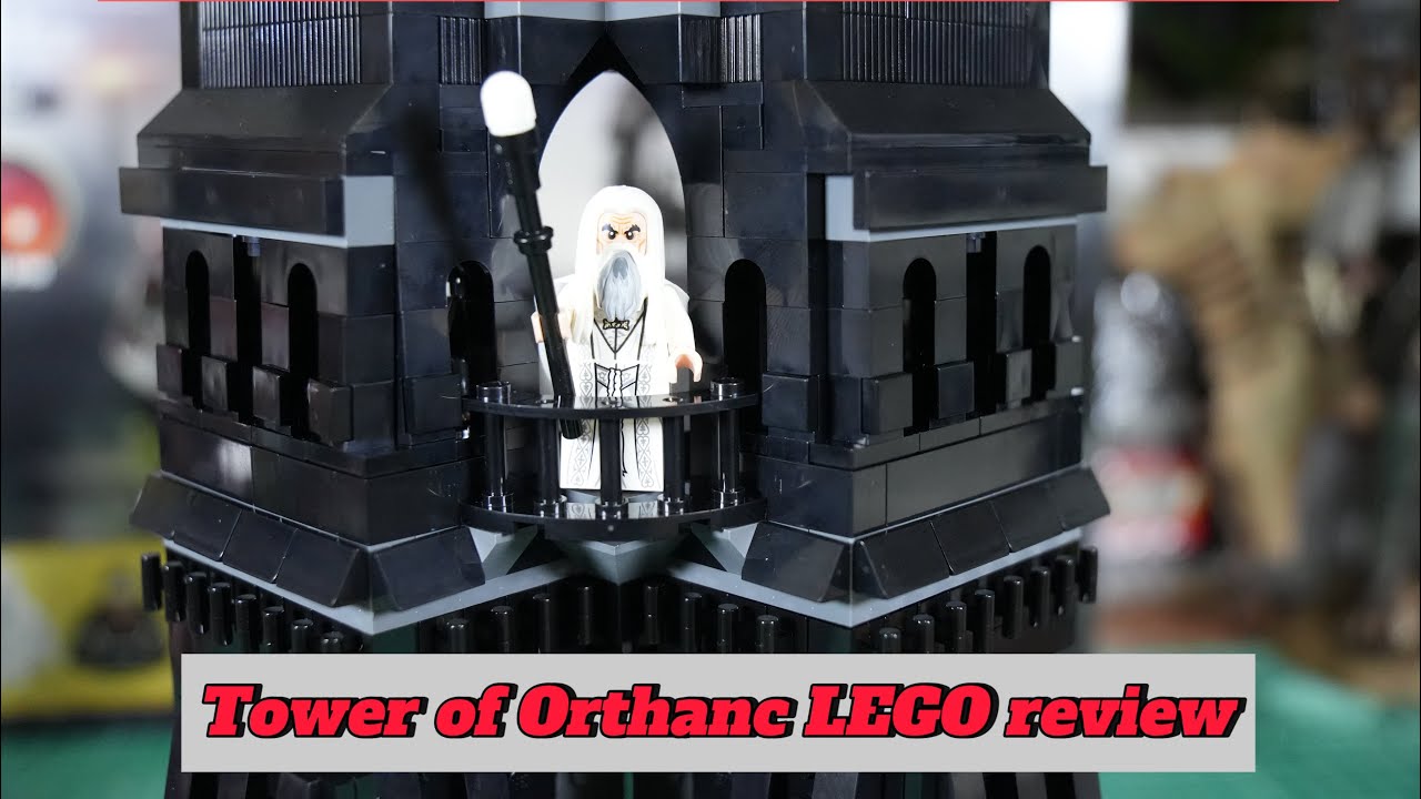 (2013) LEGO The Lord of the Rings 10237 Tower of Orthanc Build & Review ...