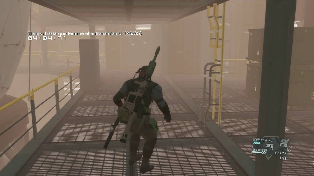 MGS5 practicas de tiro plataforma de inteligencia - YouTube