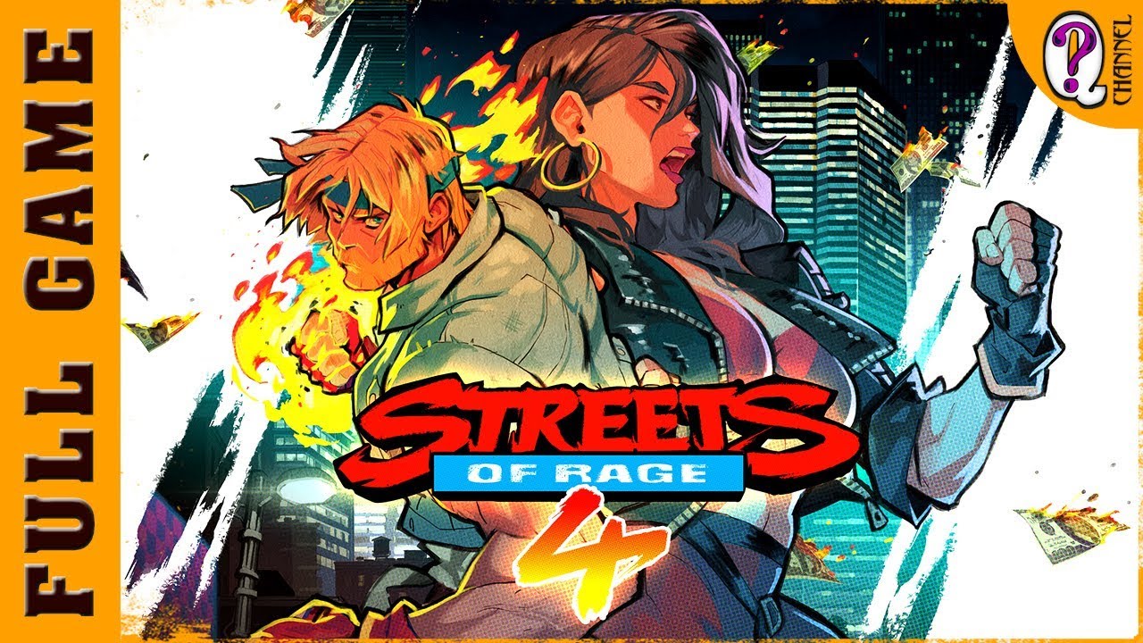 Streets of Rage 4 || Full Game: 2-players co-op walkthrough. Story mode ...