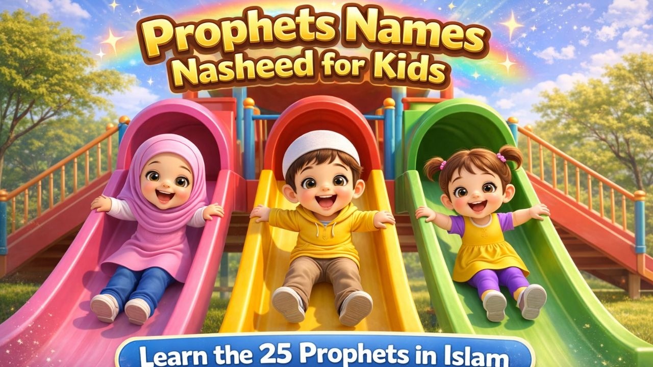 Prophets Names Nasheed for Kids | Learn All Prophets in Arabic ...