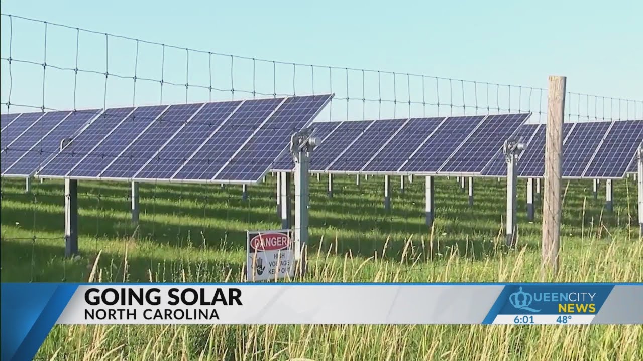 NC ranks in top solar power states for Forbes - YouTube