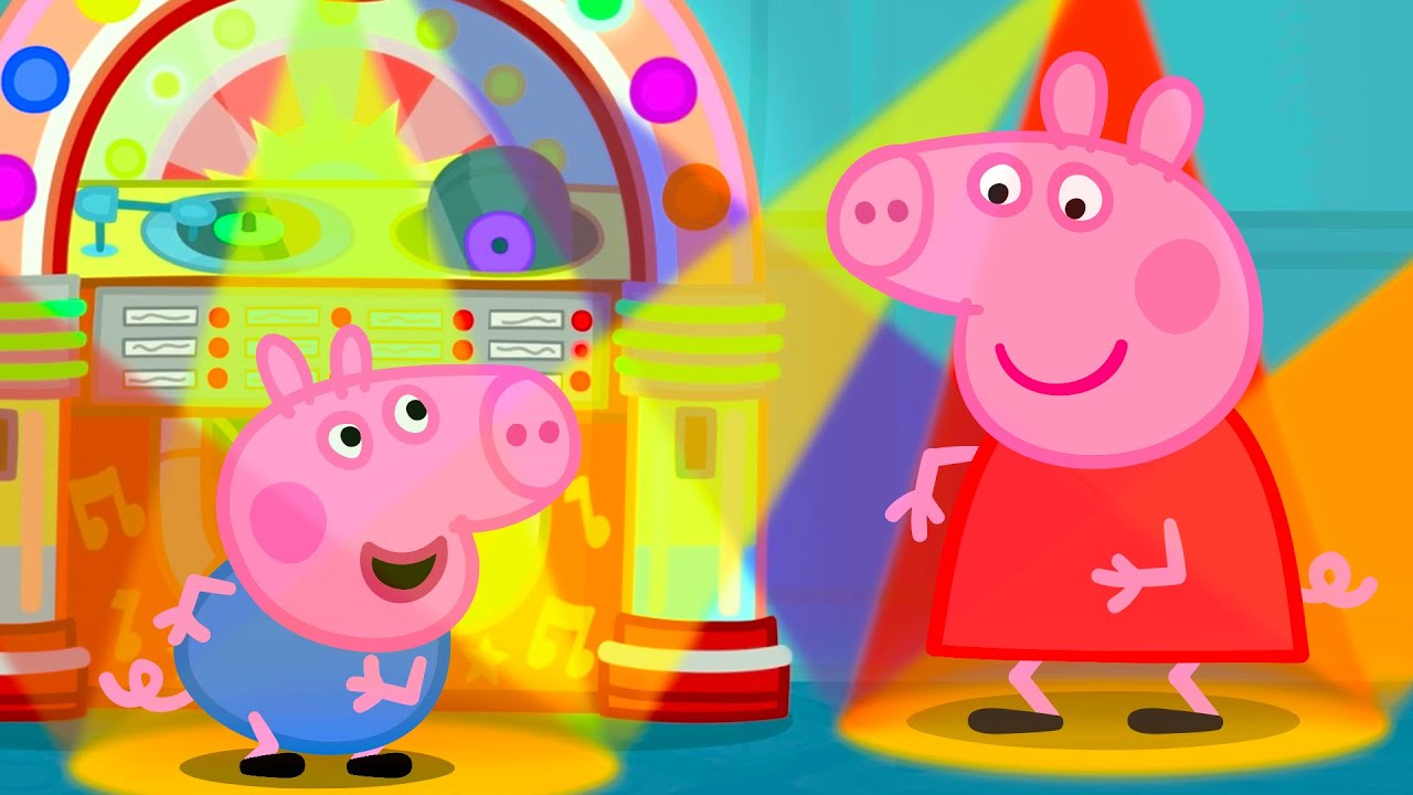 Peppa Pig and George's Dance Party 🐷 🪩 Adventures With Peppa Pig - YouTube