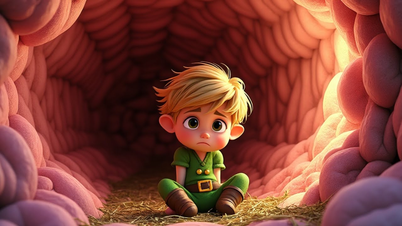 🐄 Swallowed by a Cow and a Wolf! The Incredible Journey of Thumbling🐺 ...