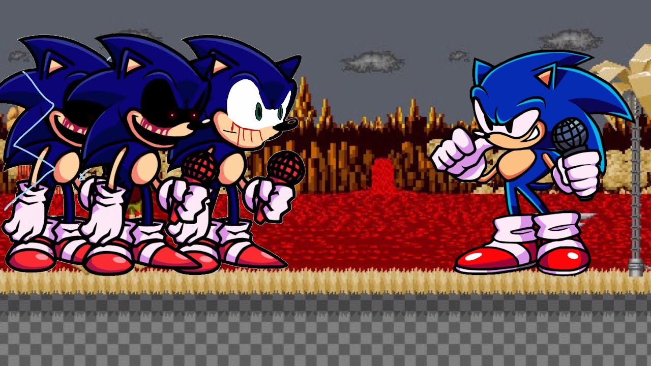 Fnf too slow encore but sonic sings it - YouTube