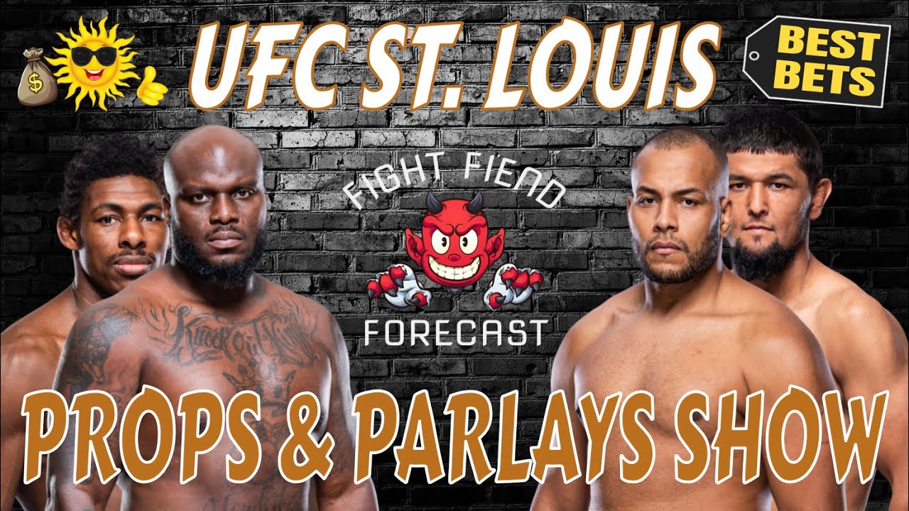 UFC ST. LOUIS PROPS & PARLAYS SHOW | LEWIS VS NASCIMENTO - YouTube
