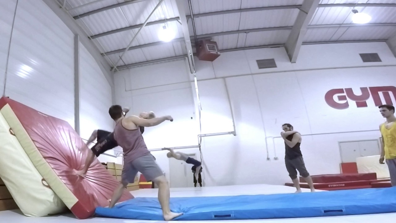 2nd attempt at a wall flip. - YouTube