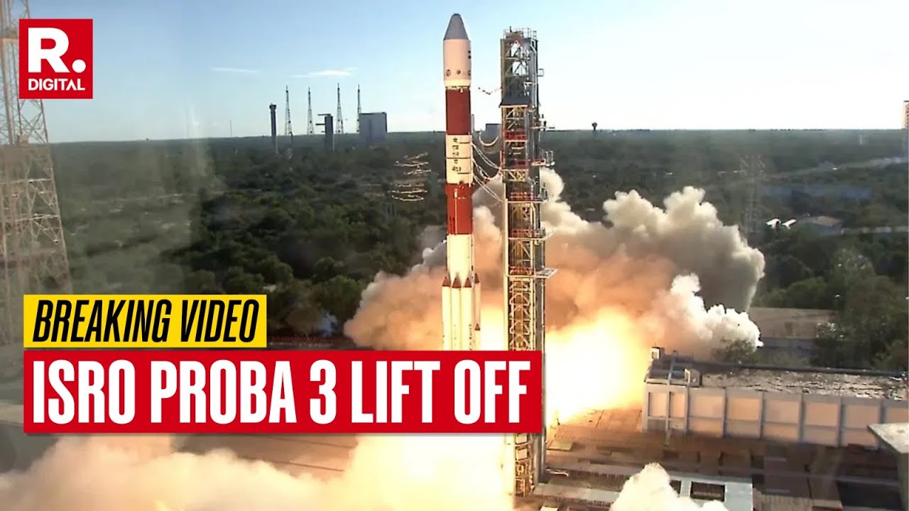 ISRO Proba 3 Lift Off: Video Captures Exact Moment | Breaking - YouTube
