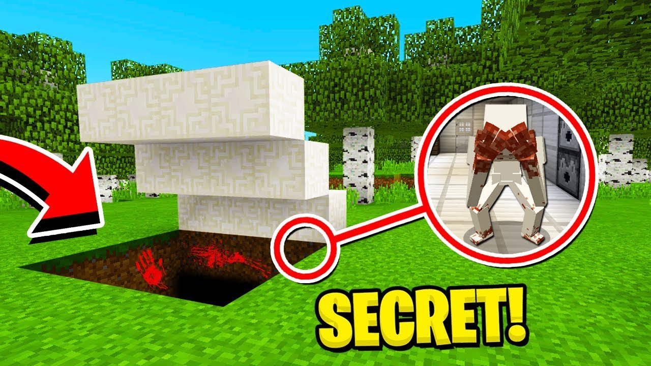 We FOUND SCP 096's SECRET BASE in Minecraft Pocket Edition! - YouTube