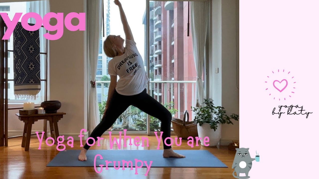 Yoga for When you are Grumpy 😤 - YouTube