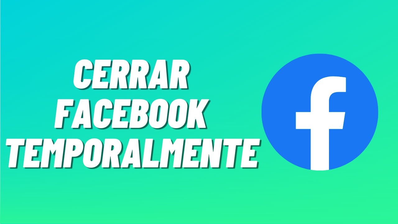 Cómo cerrar Facebook temporalmente - YouTube