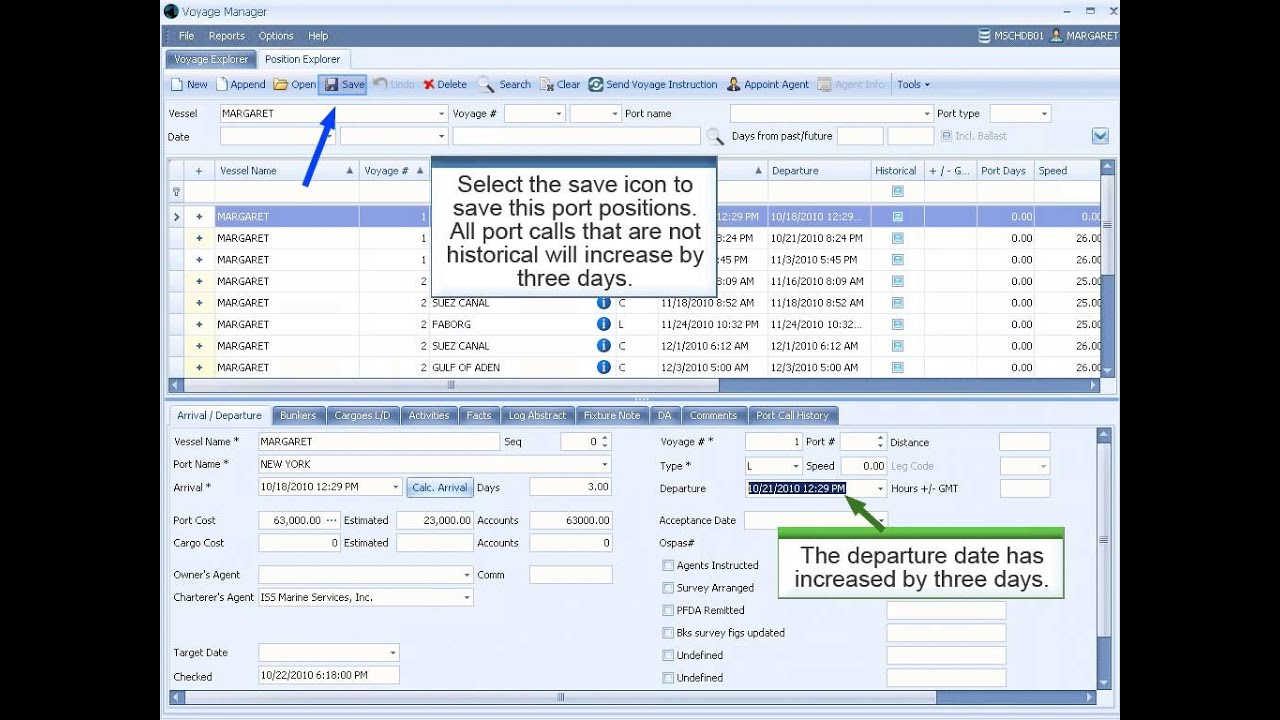 ShipNet Commercial Management: Voyage Manager - YouTube