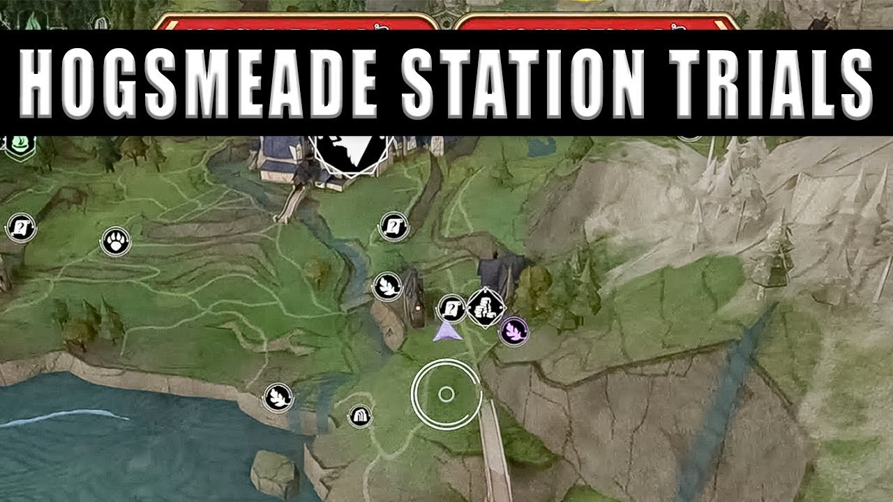Hogwarts Legacy Hogsmeade Station Merlin Trial - Trials 1, 2 and 3 ...