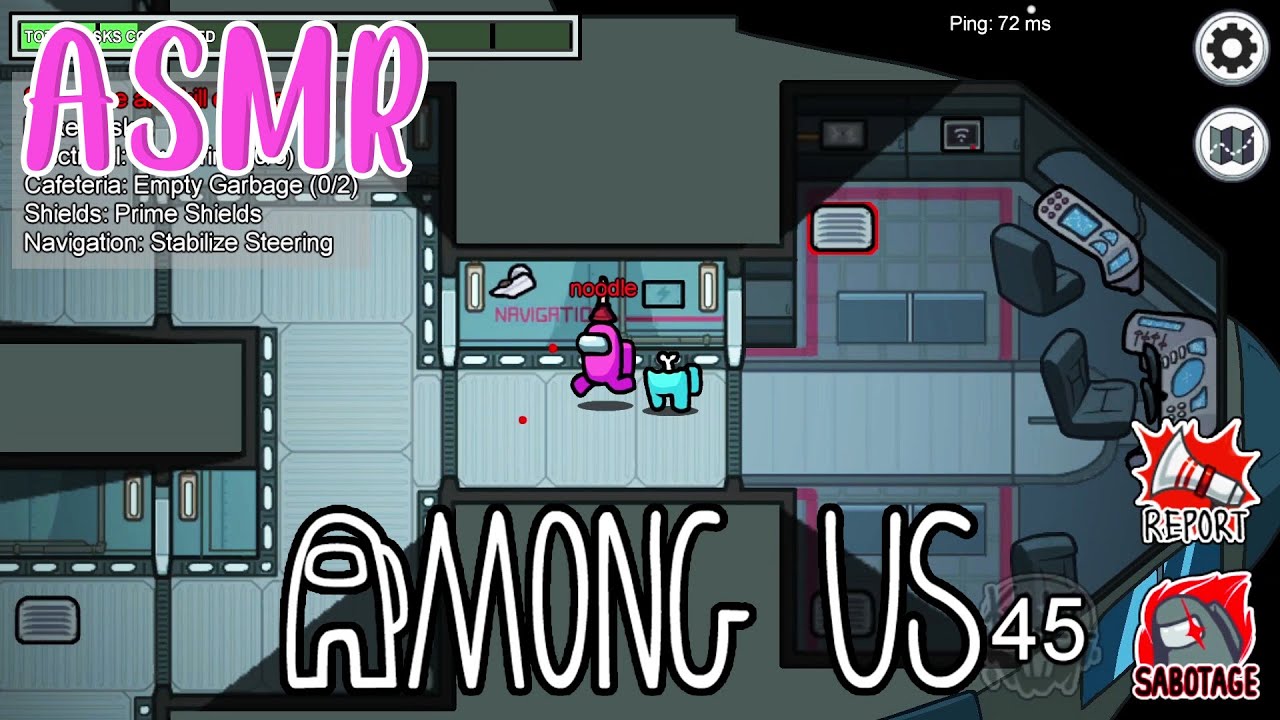 Among Us ASMR - Relaxing Imposter Games | ⌨️ Keyboard + Mouse Sounds ...