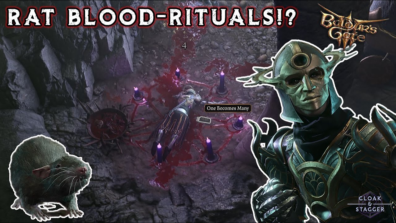 |We Play Baldur's Gate 3| - We Sacrifice the Rat King - YouTube