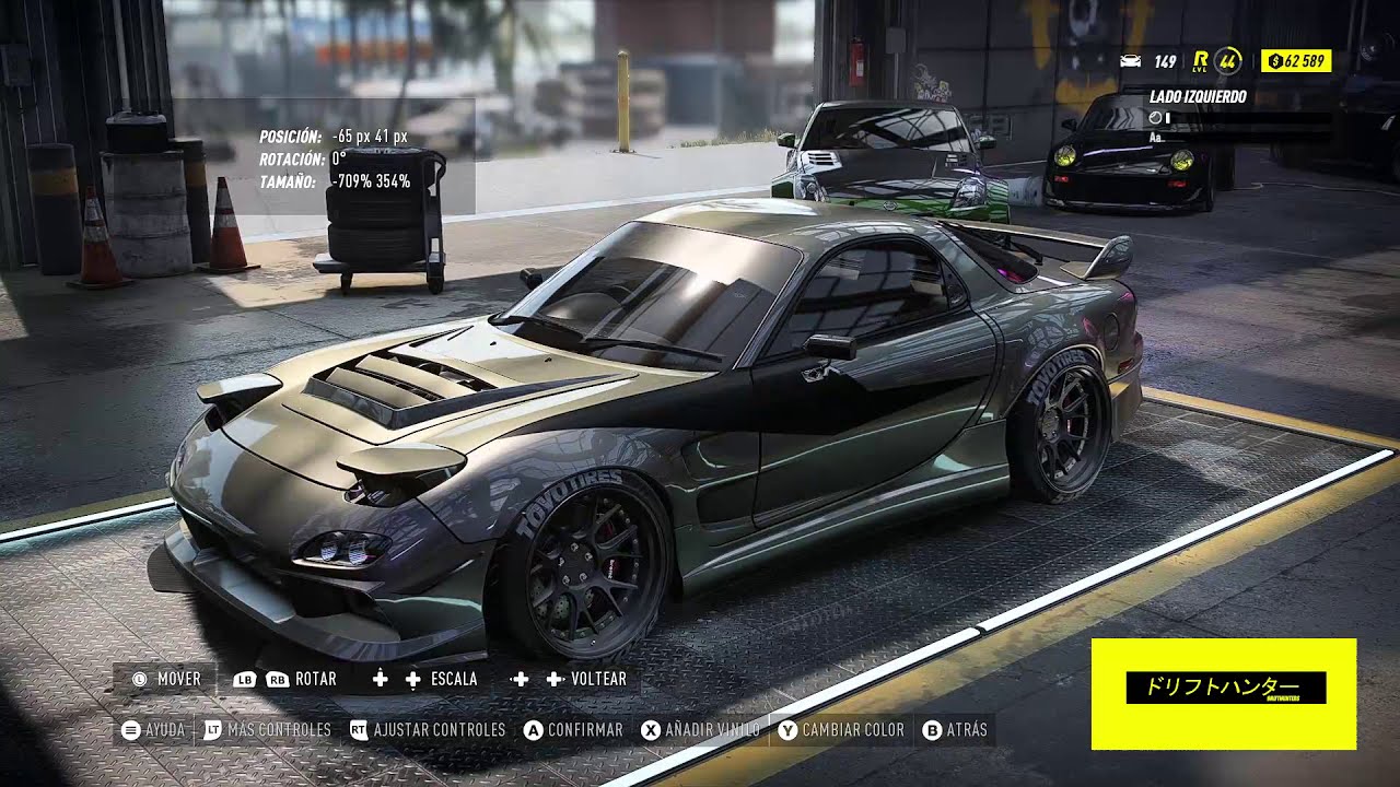 #1 DriftHunter Desing / Mazda rx-7 / NFS HEAT - YouTube