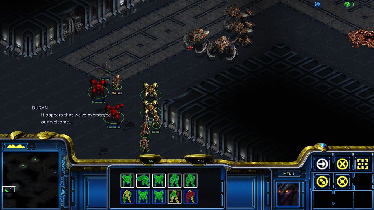 Duran infiltrates an Infested Terran Vessel - YouTube