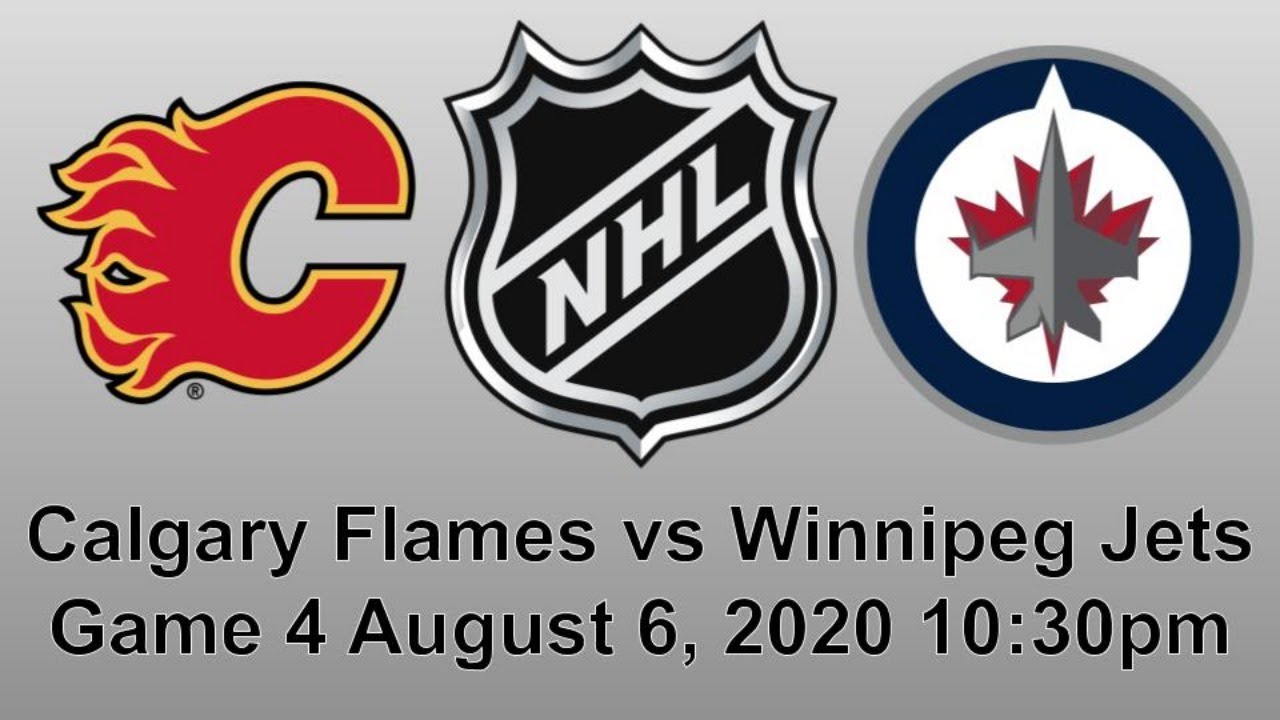 Calgary Flames vs Winnipeg Jets Game 4 Live NHL Play by Play Reaction ...