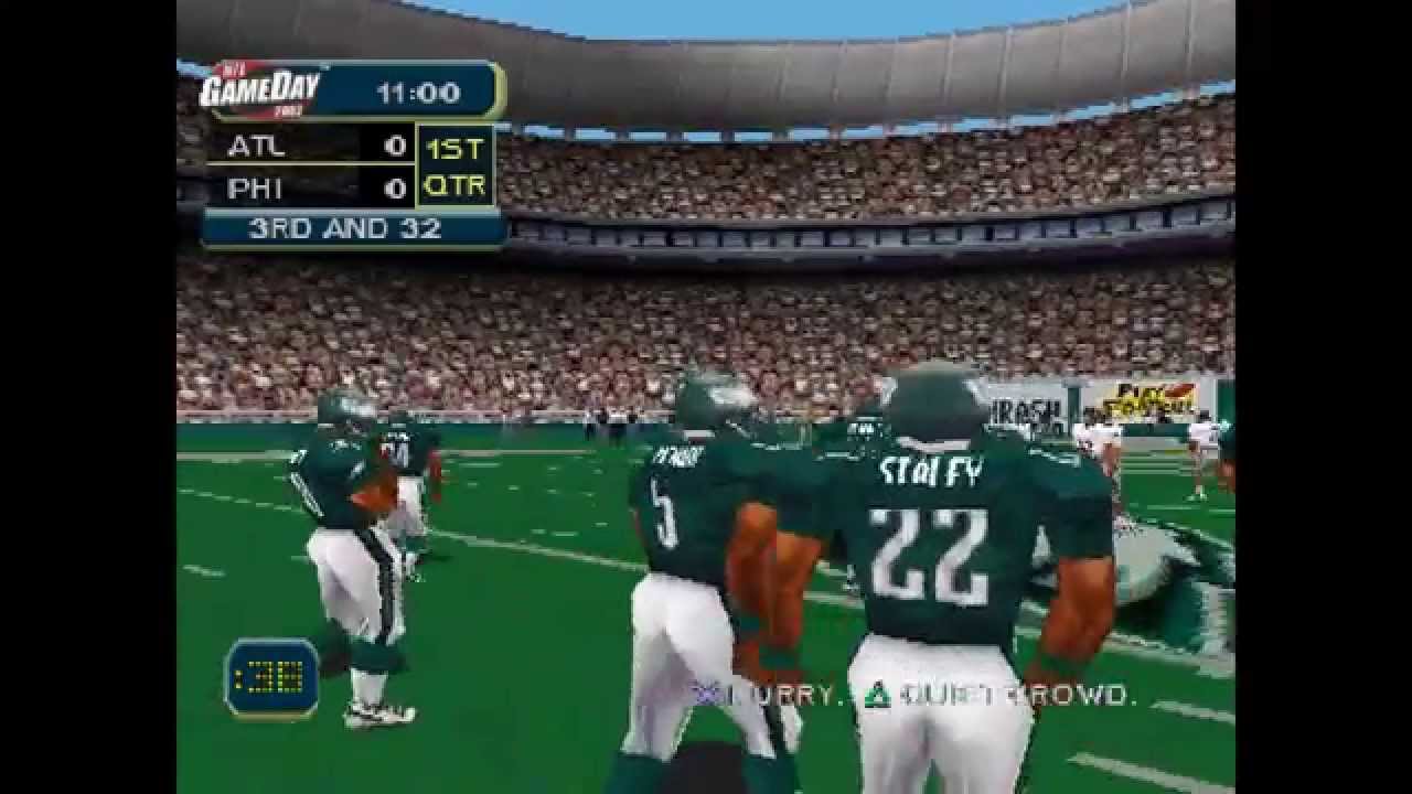 NFL Gameday 2002 ... (PS1) Gameplay - YouTube