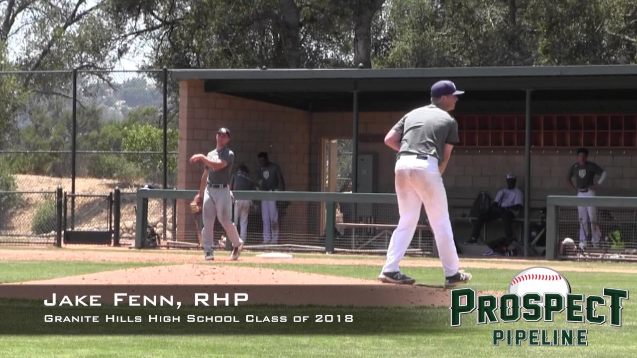 Jake Fenn Prospect Video, RHP, Granite Hills High School Class of 2018 ...
