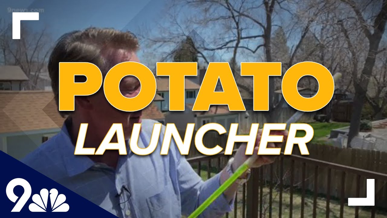 How to make a simple yet highly accurate potato launcher - YouTube