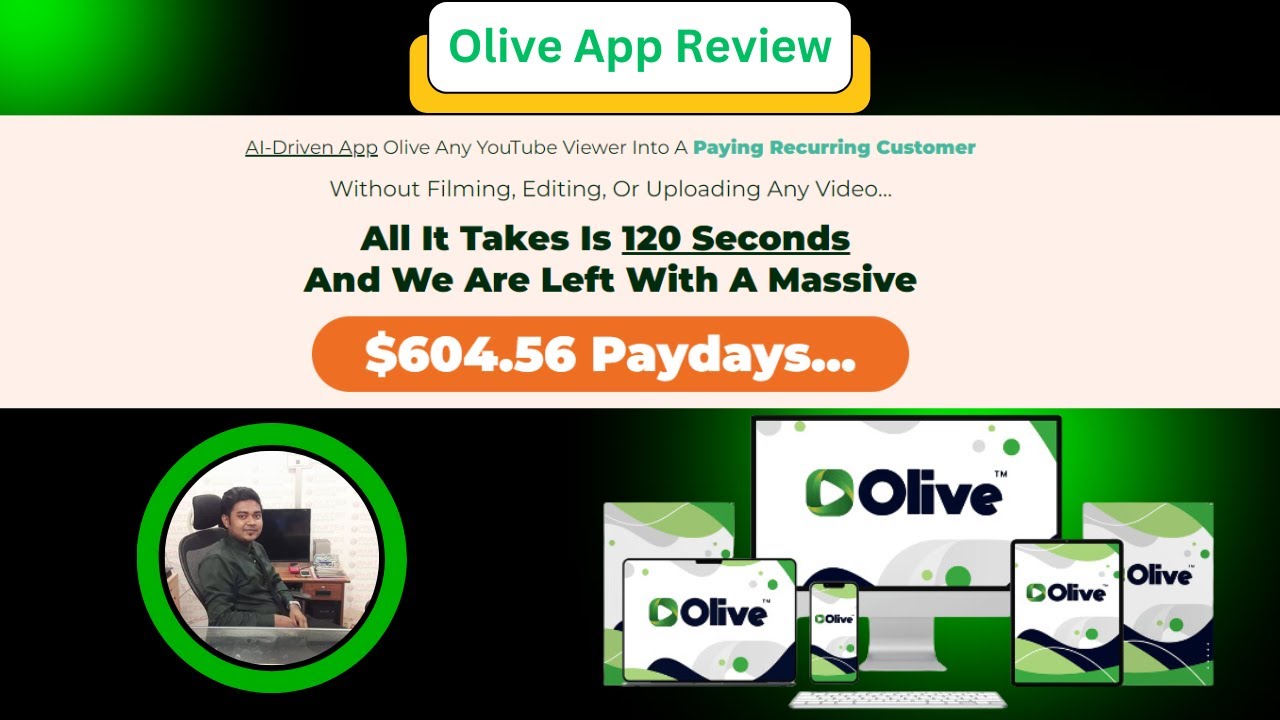 Olive Review | AI-Driven App Olive | Is It A Scam Or Legit App? - YouTube