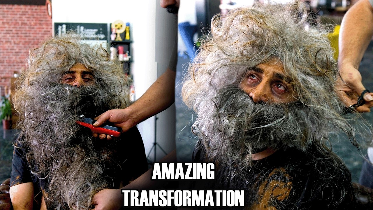EXTREME !! 😲 The INCREDIBLE Transformation of a HOMELESS Man - Homeless ...