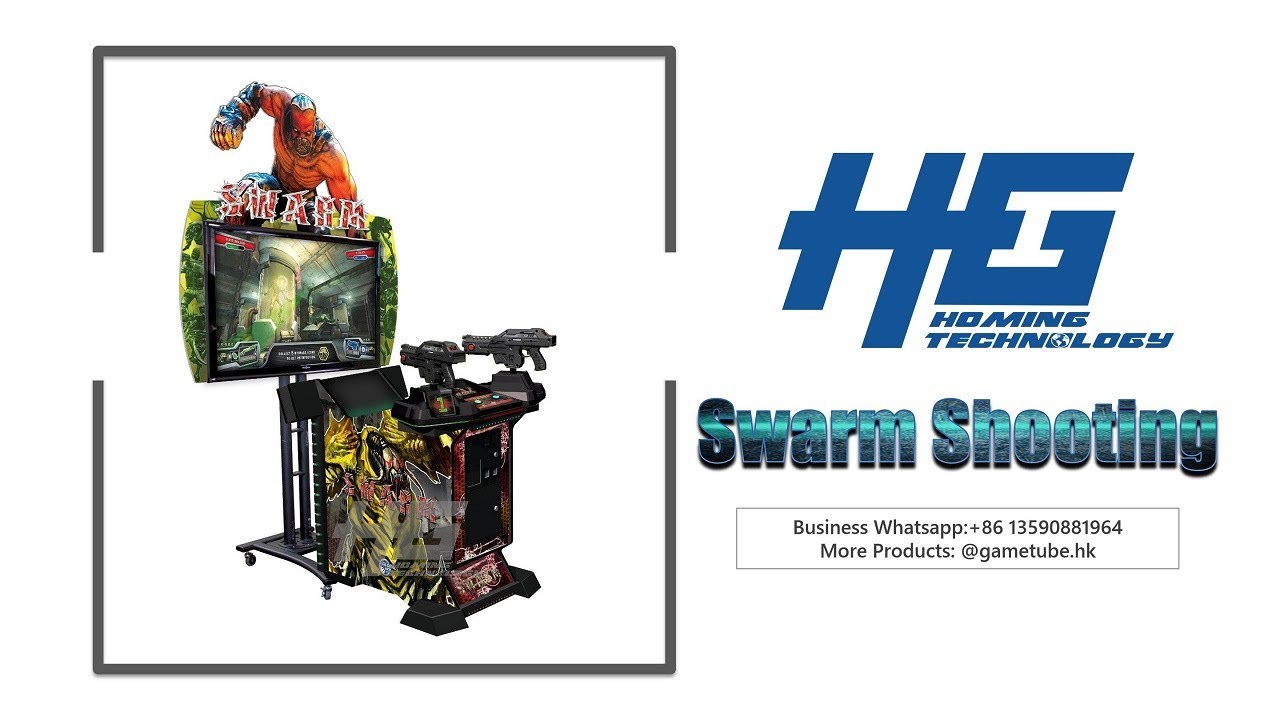 The Swarm Shooting Gun 4D Shooting Arcade Video Simulator Game Machine ...